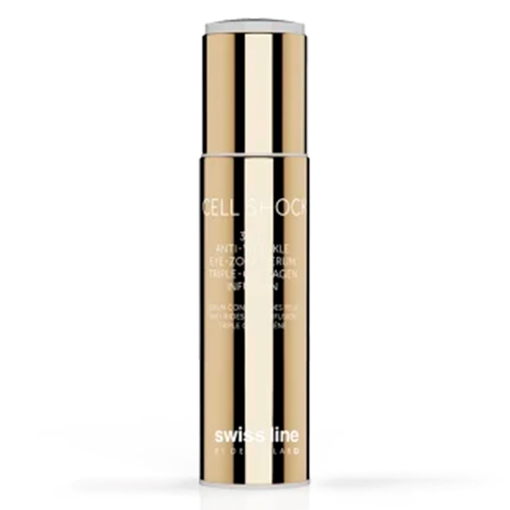 Swissline CELL SHOCK 360° ANTI-WRINKLE EYE ZONE SERUM – Diamond Skin